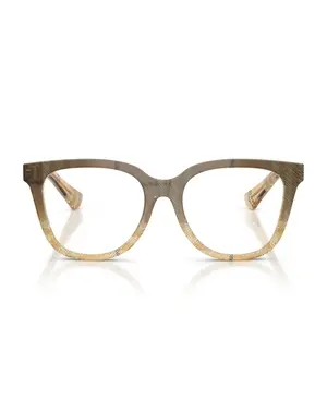 Burberry Panthos Eyeglasses - Check Beige