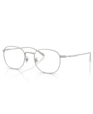 Brooks Brothers B Round Eyeglasses - Silver