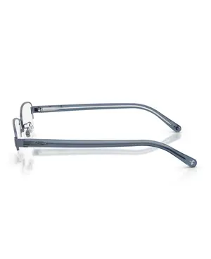 Brooks Brothers Oval Eyeglasses - Blue