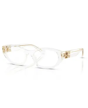 Miu Miu Mu 03wv Eyeglasses - Transparent