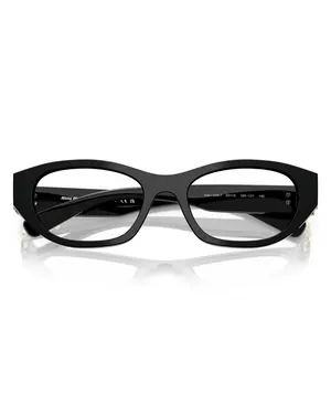 Miu Miu Irregular Acetate Eyeglasses