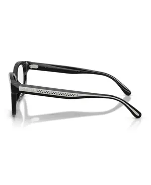 Ralph Lauren Square Eyeglasses - Shiny Black
