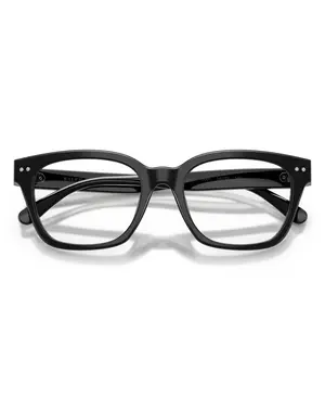 Ralph Lauren Square Eyeglasses - Shiny Black