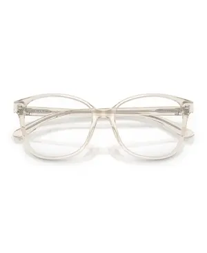 Ralph Lauren Cat Eye Eyeglasses - Transparent Beige