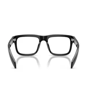 Prada Rectangle Full Rim Eyeglasses - Black