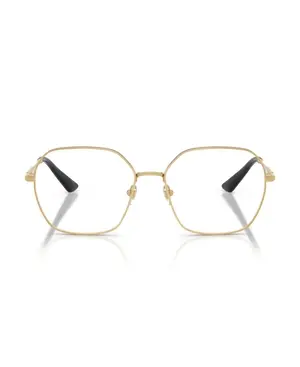 Versace Square Eyeglasses - Gold