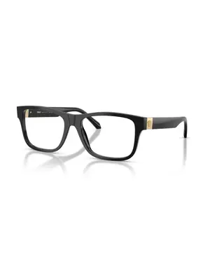 Versace Versace Square Eyeglasses Black