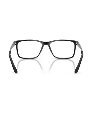 Ralph Lauren Rectangle Full Rim Eyeglasses - Black