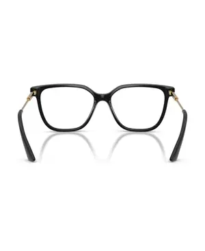 Versace Square Full Rim Eyeglasses - Black