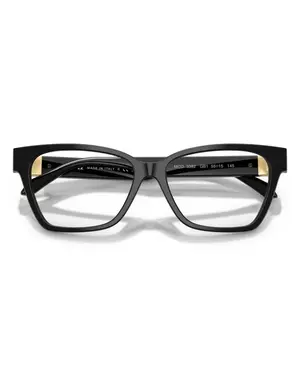 Versace Cat Eye Eyeglasses - Black