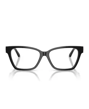 Versace Cat Eye Eyeglasses - Black