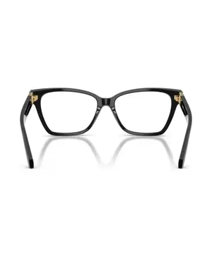 Versace Cat Eye Eyeglasses - Black