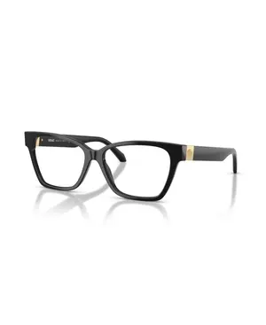 Versace Cat Eye Eyeglasses - Black