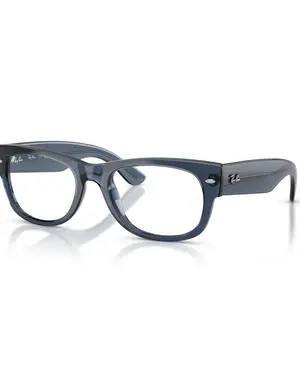 Ray-ban Square Frame Eyeglasses - Dark Blue