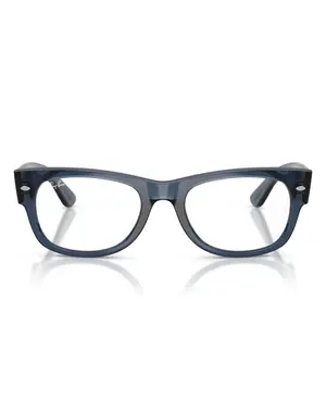 Ray-ban Square Frame Eyeglasses - Dark Blue