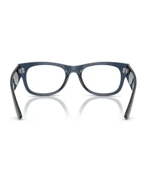 Ray-ban Square Frame Eyeglasses - Dark Blue