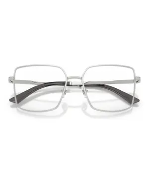 JIMMY CHOO Square Frame Eyeglasses - Silver