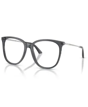JIMMY CHOO Phantos Eyeglasses - Transparent Gray