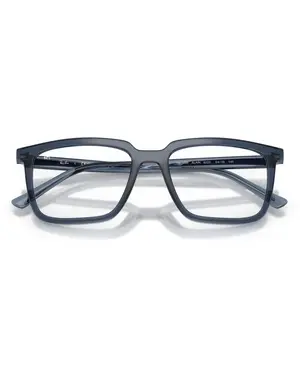 Ray-ban Rectangle Eyeglasses - Transparent Blue