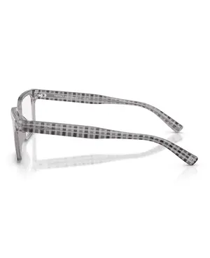 Brooks Brothers Rectangle Acetate Eyeglasses - Grey