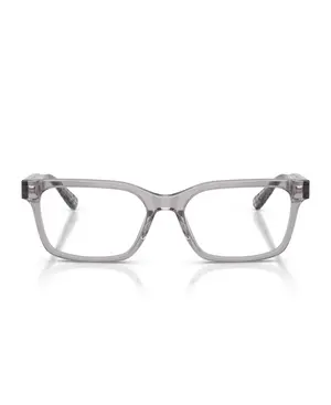Brooks Brothers Rectangle Acetate Eyeglasses - Grey