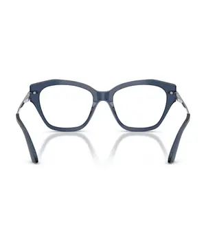 JIMMY CHOO Cat Eye Eyeglasses - Transparent Navy