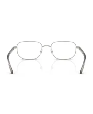 Brooks Brothers Bb1123 Full Rim Oval Eyeglasses - Matte Silver