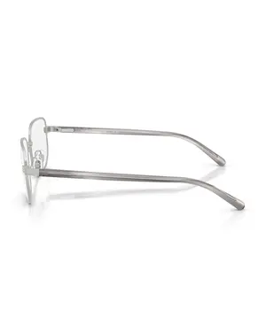 Brooks Brothers Bb1123 Full Rim Oval Eyeglasses - Matte Silver