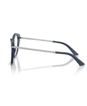 JIMMY CHOO Cat Eye Eyeglasses - Transparent Navy