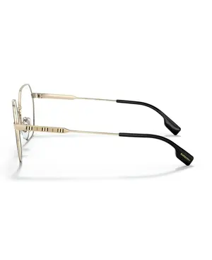 Burberry Octagonal Eyeglasses - Black