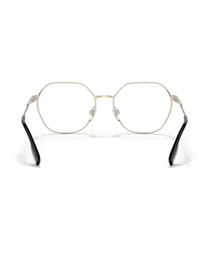 Burberry Octagonal Eyeglasses - Black