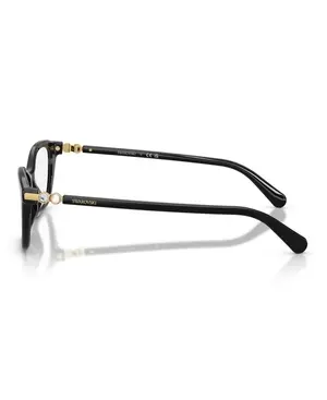 SWAROVSKI Pillow Eyeglasses - Black
