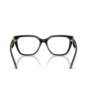 Versace Square Eyeglasses - Black
