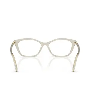 SWAROVSKI Pillow Frame Eyeglasses - Beige