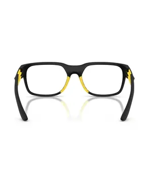 SCUDERIA FERRARI Irregular Acetate Eyeglasses - Black Matte