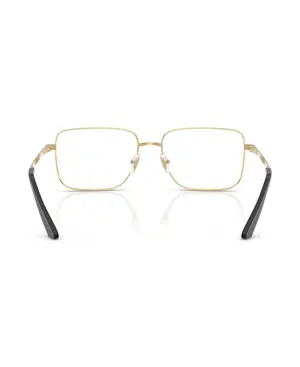 Versace Square Frame Eyeglasses - Gold