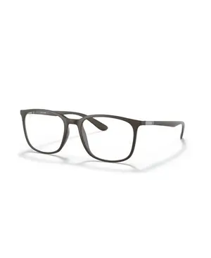 Ray-ban Square Frame Eyeglasses - Brown