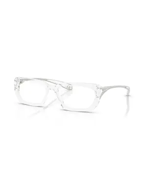 DIESEL® Square Eyeglasses - Transparent Crystal