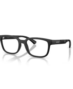 Burberry Be2451u Rectangle Eyeglasses - Matte Black
