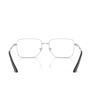 Versace Square Frame Eyeglasses - Silver