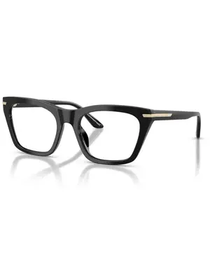 Emporio Armani Cat Eye Eyeglasses - Shiny Black