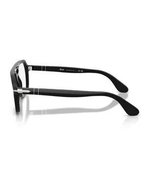 Persol Full Rim Acetate Eyeglasses - Black