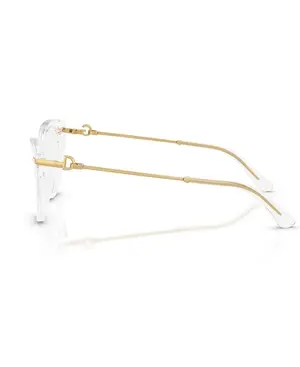 Dolce & Gabbana Butterfly Eyeglasses - Crystal