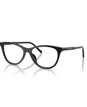 Dolce & Gabbana Cat Eye Acetate Eyeglasses - Black