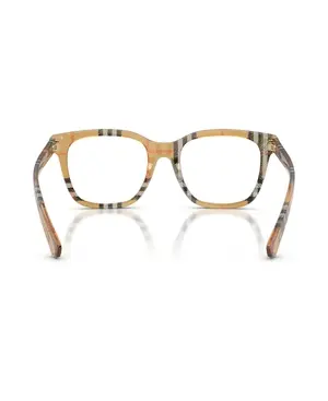 Burberry Square Eyeglasses - Check Sand