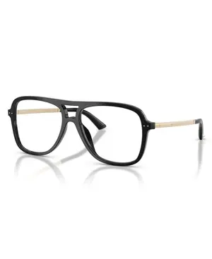 JIMMY CHOO Aviator Eyeglasses - Black