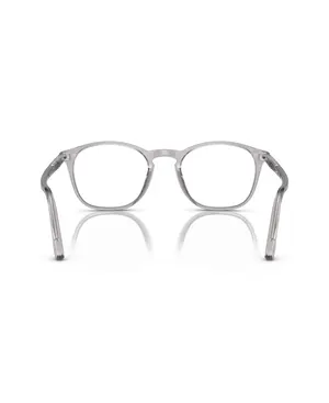 Persol Full Rim Eyeglasses - Transparent Gray