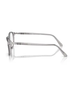 Persol Full Rim Eyeglasses - Transparent Gray