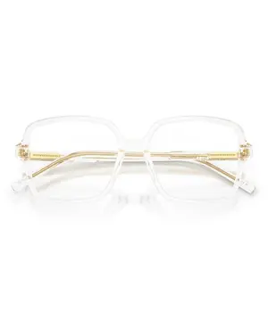 Dolce & Gabbana Square Frame Eyeglasses - Crystal