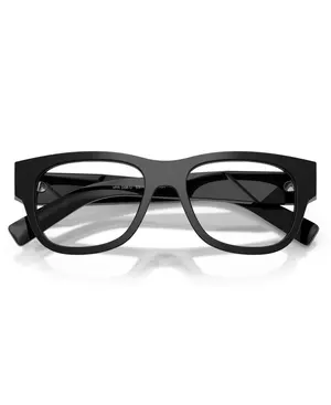 Prada Square Frame Eyeglasses - Black
